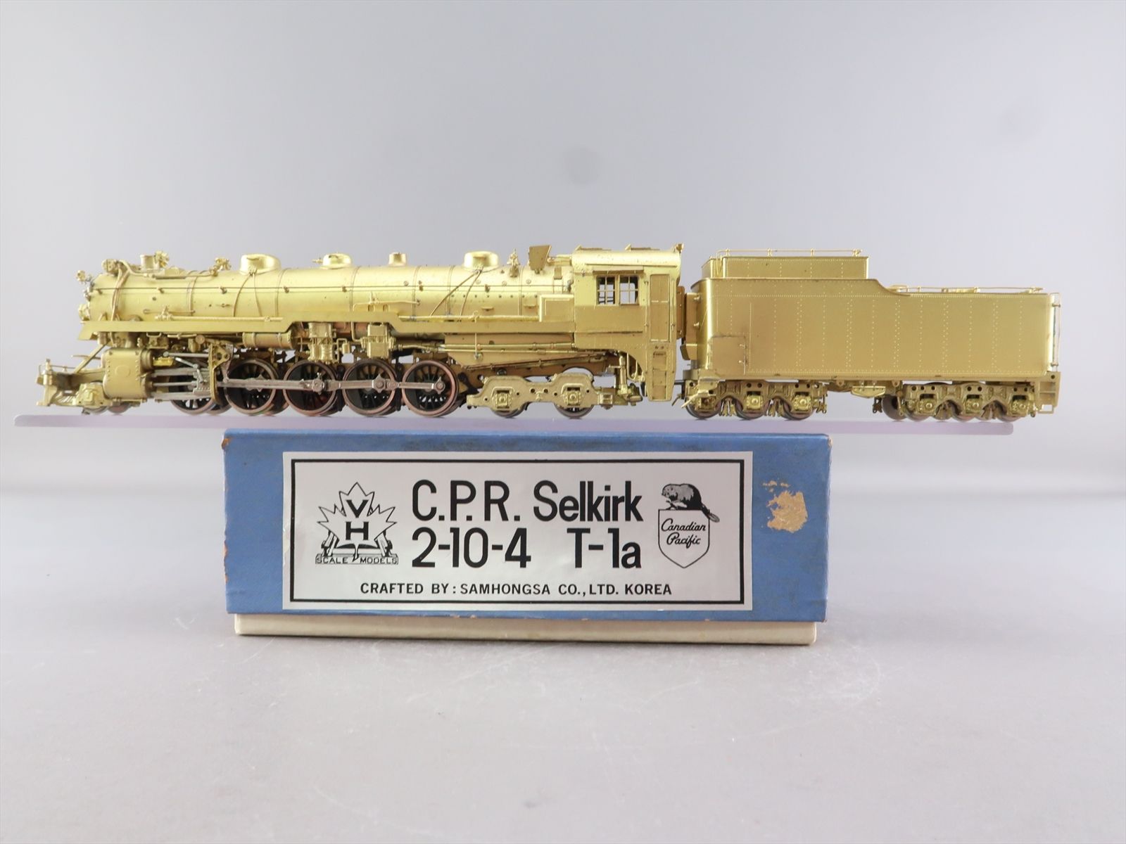 HO Brass Model - VH Van Hobbies CP CPR Canadian Pacific Selkirk T-1a 2 ...