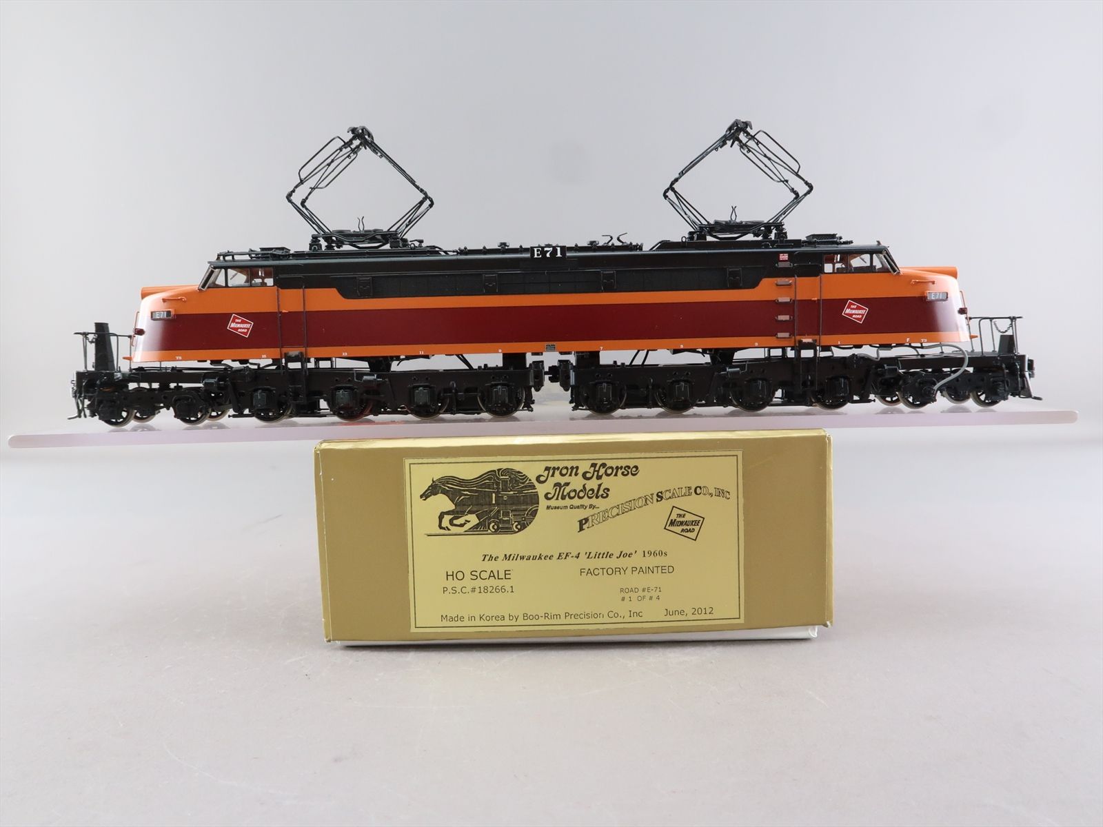 HO Brass Model - PSC 18266.1 Milwaukee EF-4 Little Joe 1960's Version # ...