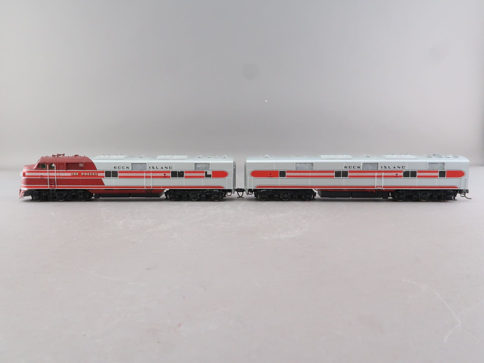 HO Brass Model - CIL 2110.1 CRI&P RI Rock Island E7 E7A / E7B Announcement Scheme The Rocket ...