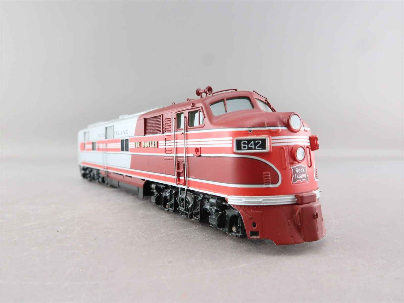 HO Brass Model - CIL 2110.1 CRI&P RI Rock Island E7 E7A / E7B Announcement Scheme The Rocket ...