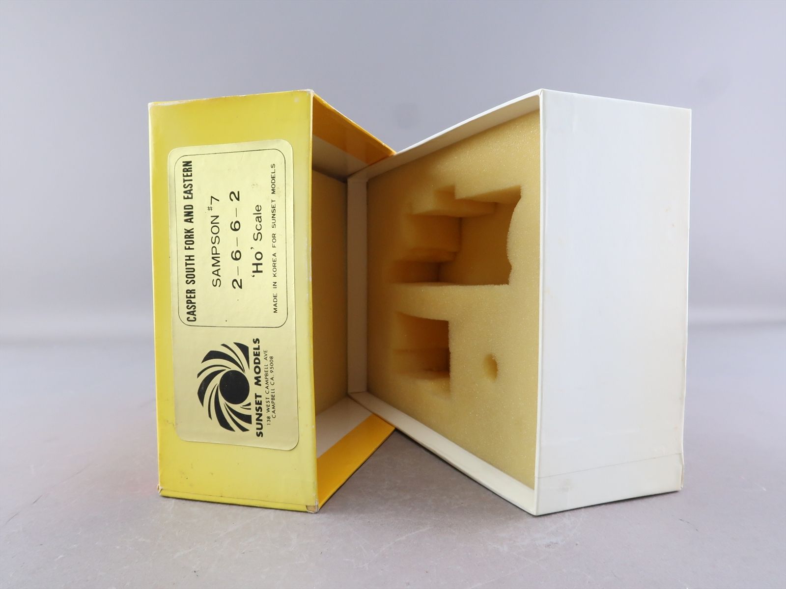 HO Brass Model - Sunset HO72 Casper South Fork & Eastern 2-6-6-2 ...