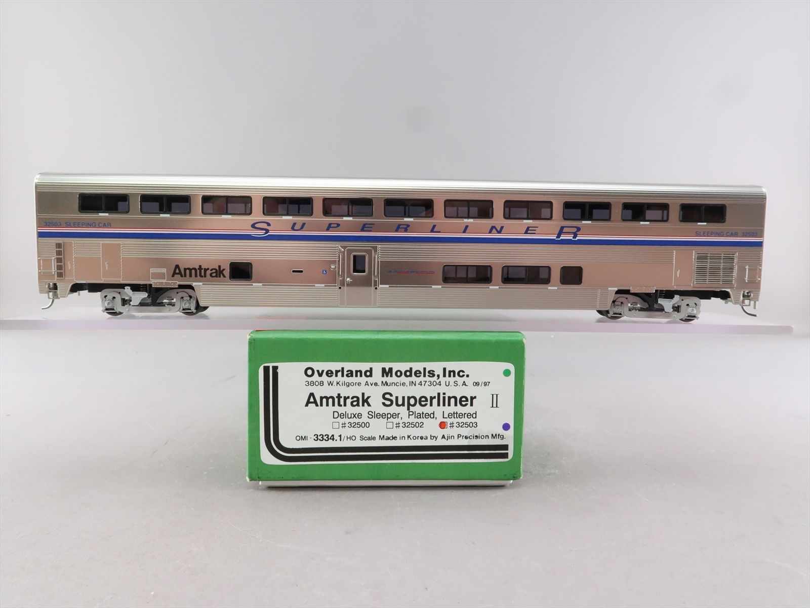 HO Brass Model - OMI 3334.1 Amtrak Superliner II Deluxe Sleeper A. PHILLIP RANDOLPH #32503 - F/P ...
