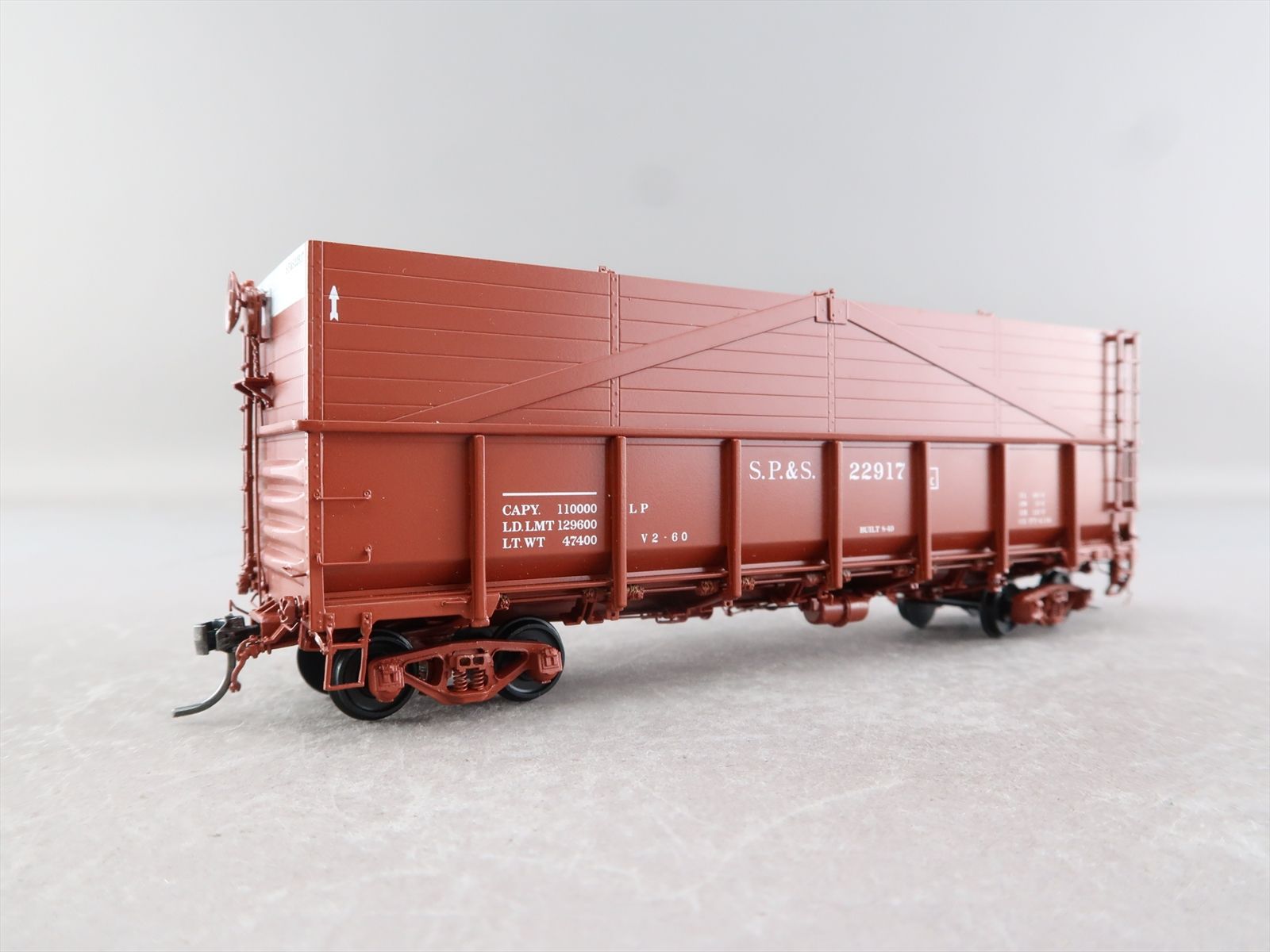 HO Brass Model - W&R SP&S Spokane Portland & Seattle Woodchip Car High ...