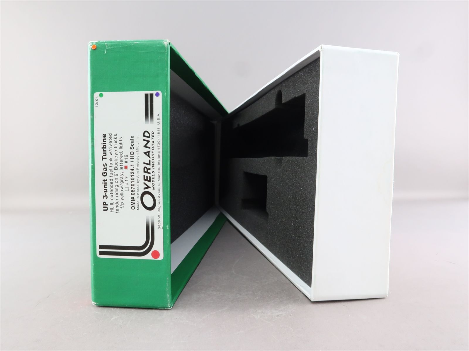 HO Brass Model - OMI 087010124.1 UP Union Pacific 3-Unit Gas Turbine ...