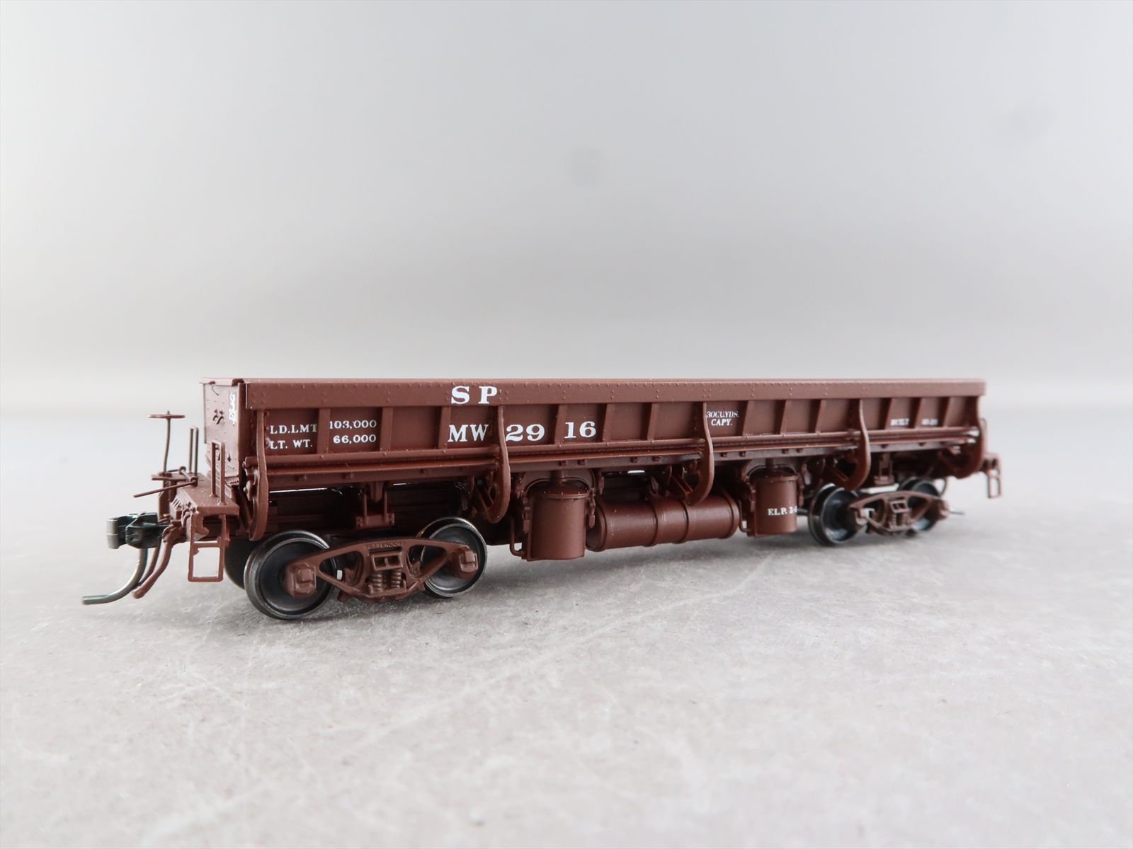 HO Brass Model - W&R SP Southern Pacific Magor Side Dump Car MW MOW ...