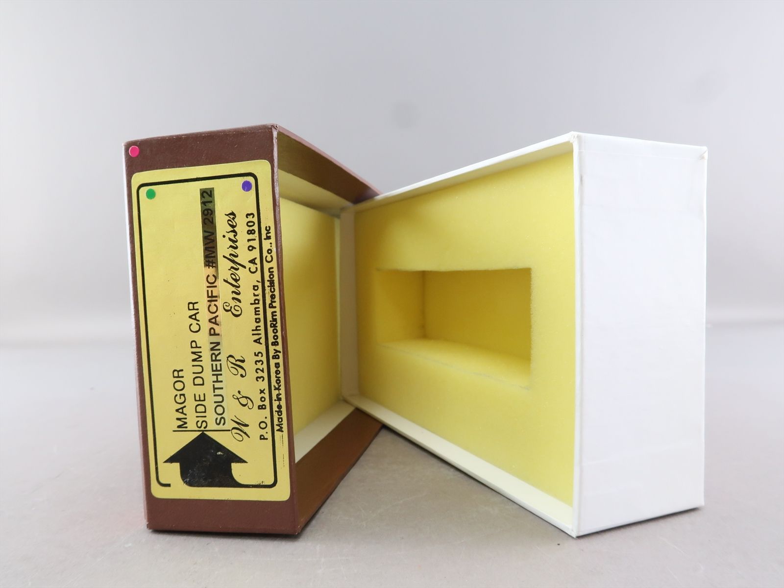 HO Brass Model - W&R SP Southern Pacific Magor Side Dump Car MW MOW ...