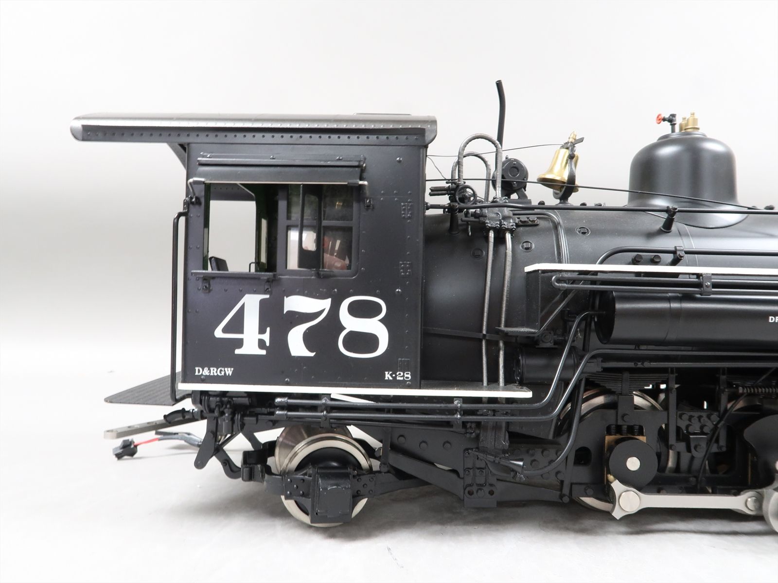 Fn3 Brass Model - Accucraft AL87-184 D&RGW Rio Grande K-28 Mikado 2-8-2 ...