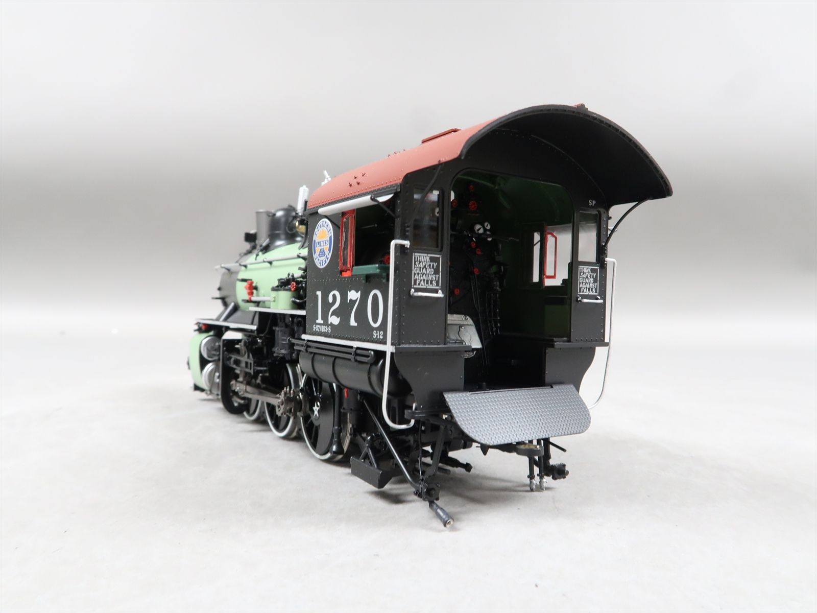 O Brass Model - GPM 1270.2 SP Southern Pacific S 0-6-0 Green Boiler ...