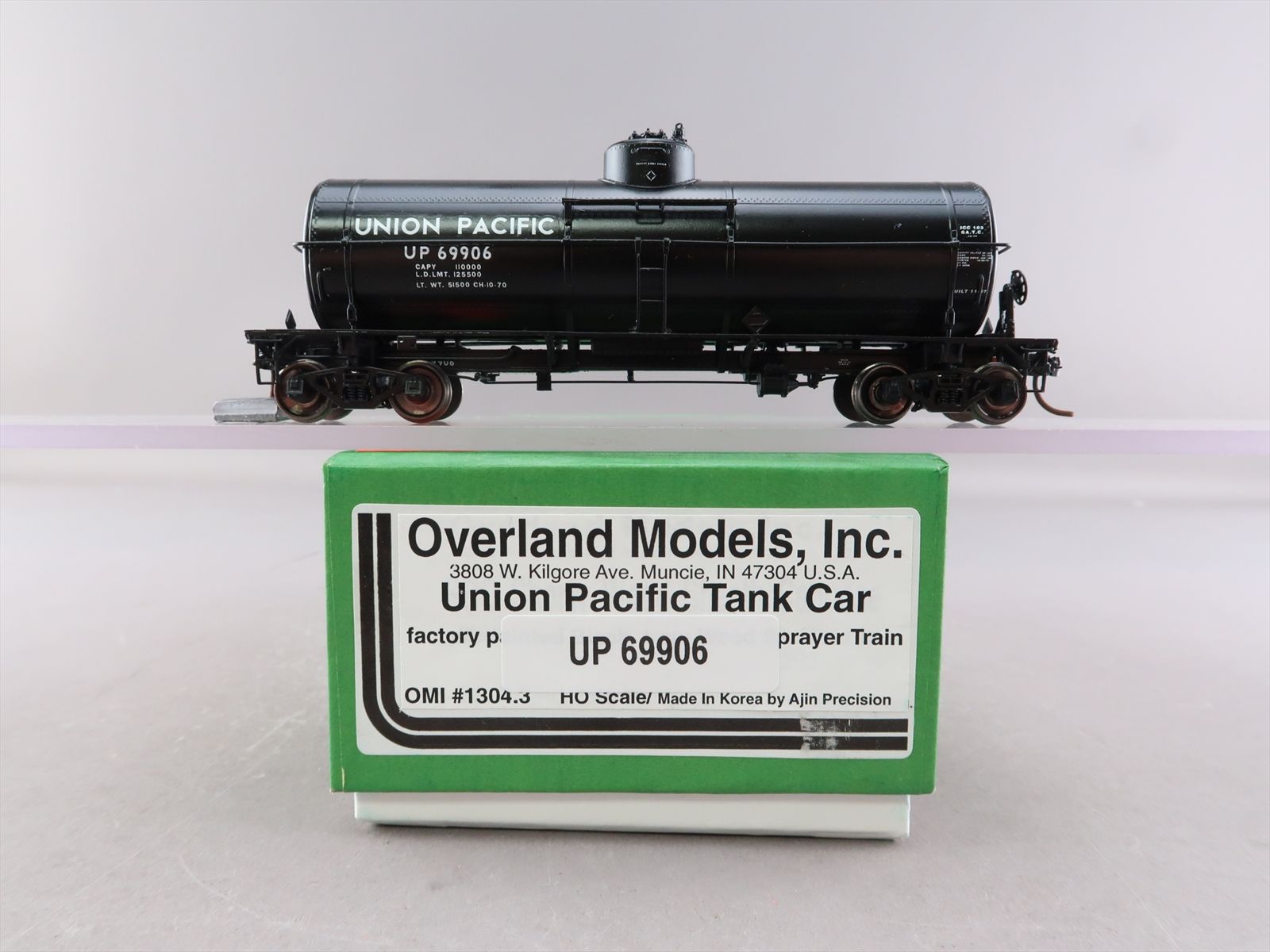 HO Brass Model - OMI 1304.3 UP Union Pacific Tank Car from MOW Weed ...