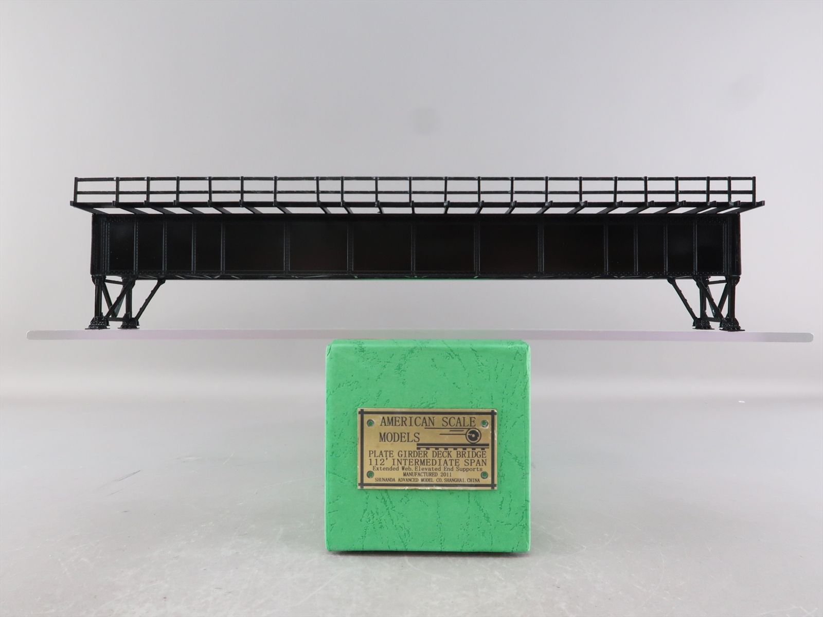 HO Brass Model Structure - ASM 80' Plate Girder Deck Bridge ...