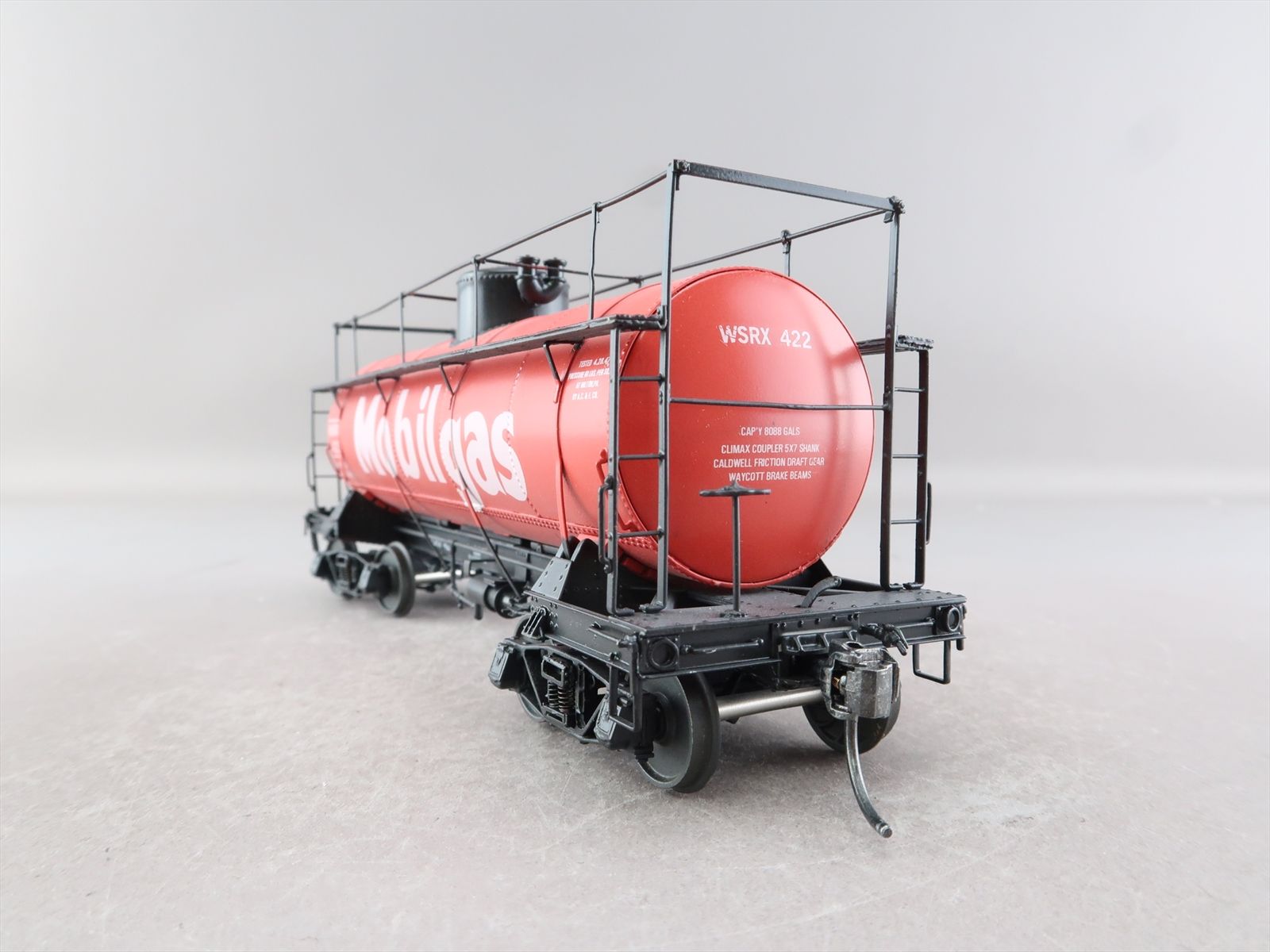 O Brass Model - RYM RY Rich Yoder Models 2804419 WSRX Mobilgas Tank Car ...