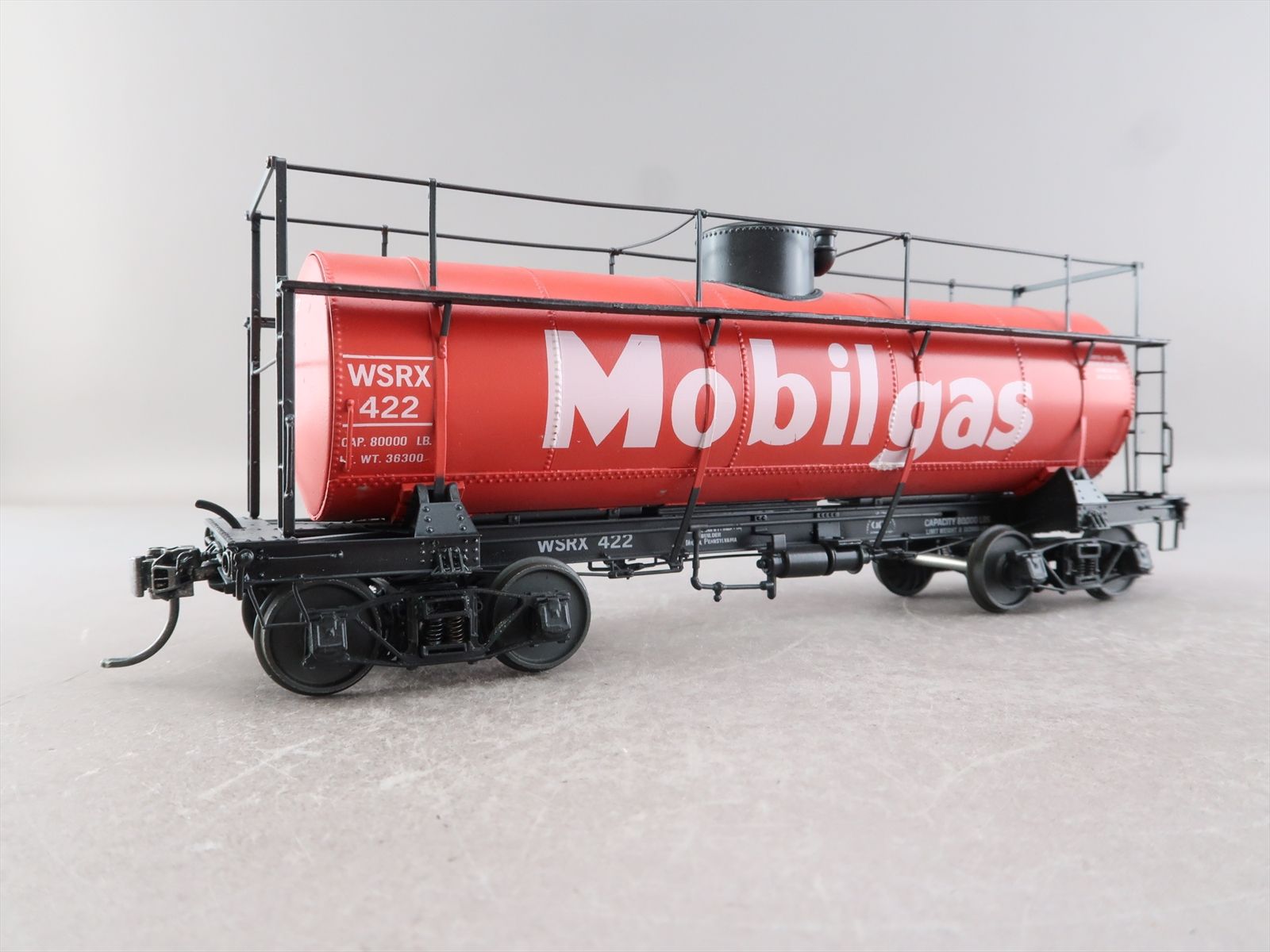 O Brass Model - RYM RY Rich Yoder Models 2804419 WSRX Mobilgas Tank Car ...