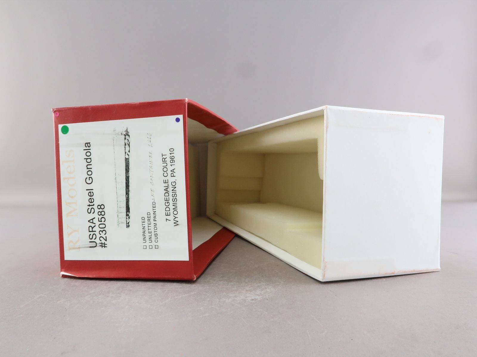 O Brass Model - RYM Rich Yoder 230588 L&NE Lehigh & New England USRA ...