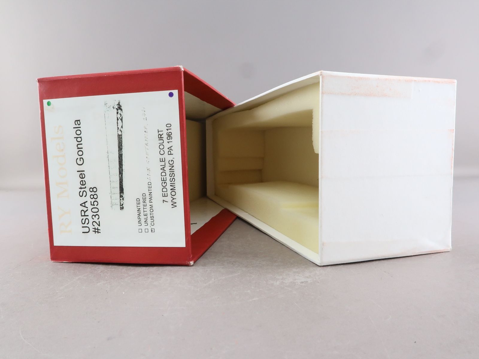 O Brass Model - RYM Rich Yoder 230588 L&NE Lehigh & New England USRA ...