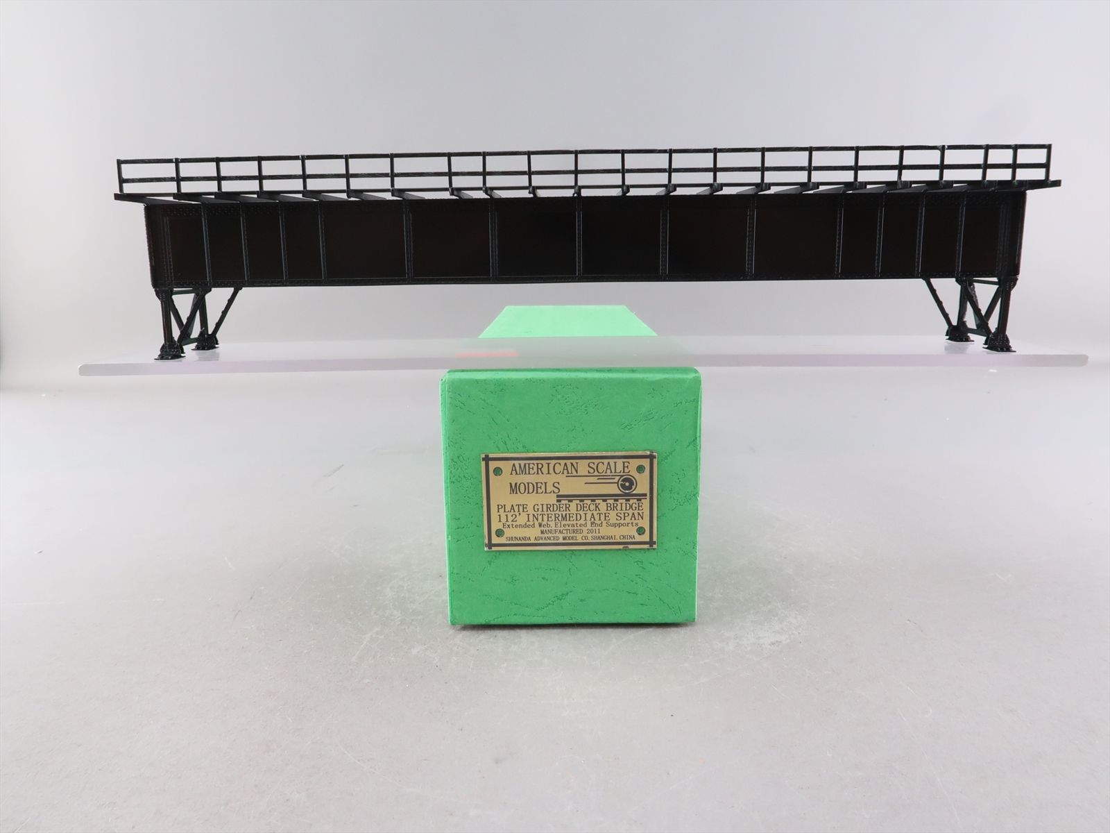 HO Brass Model Structure - ASM 80' Plate Girder Deck Bridge ...