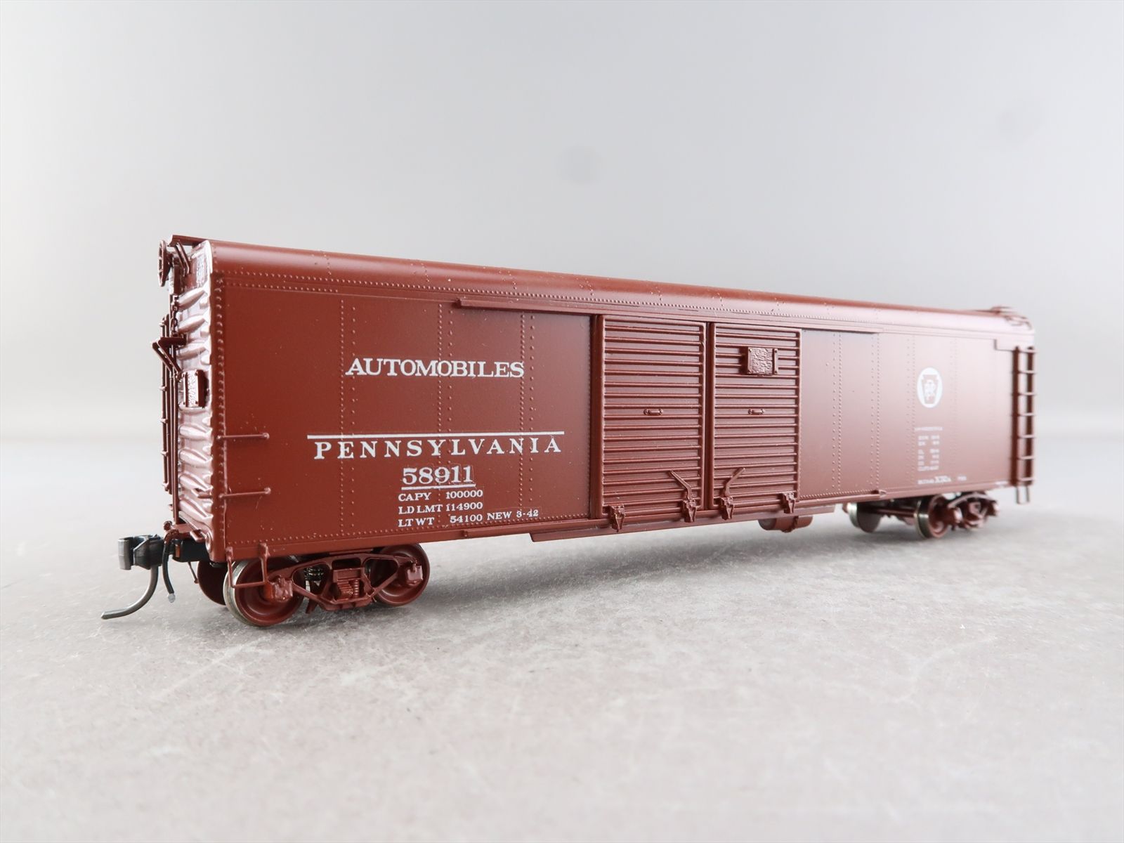HO Brass Model - Railworks R-157 PRR Pennsylvania X-32 50' Boxcar ...