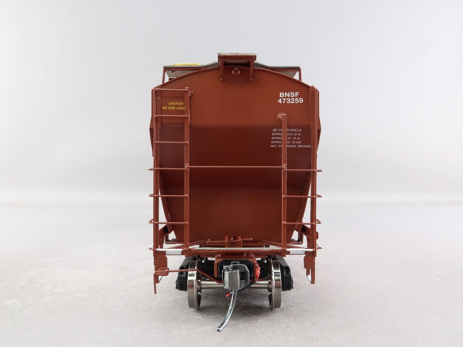 O Brass Model - PRB Pecos River 4662A BNSF Burlington Northern Santa Fe Covered Hopper #473259 ...