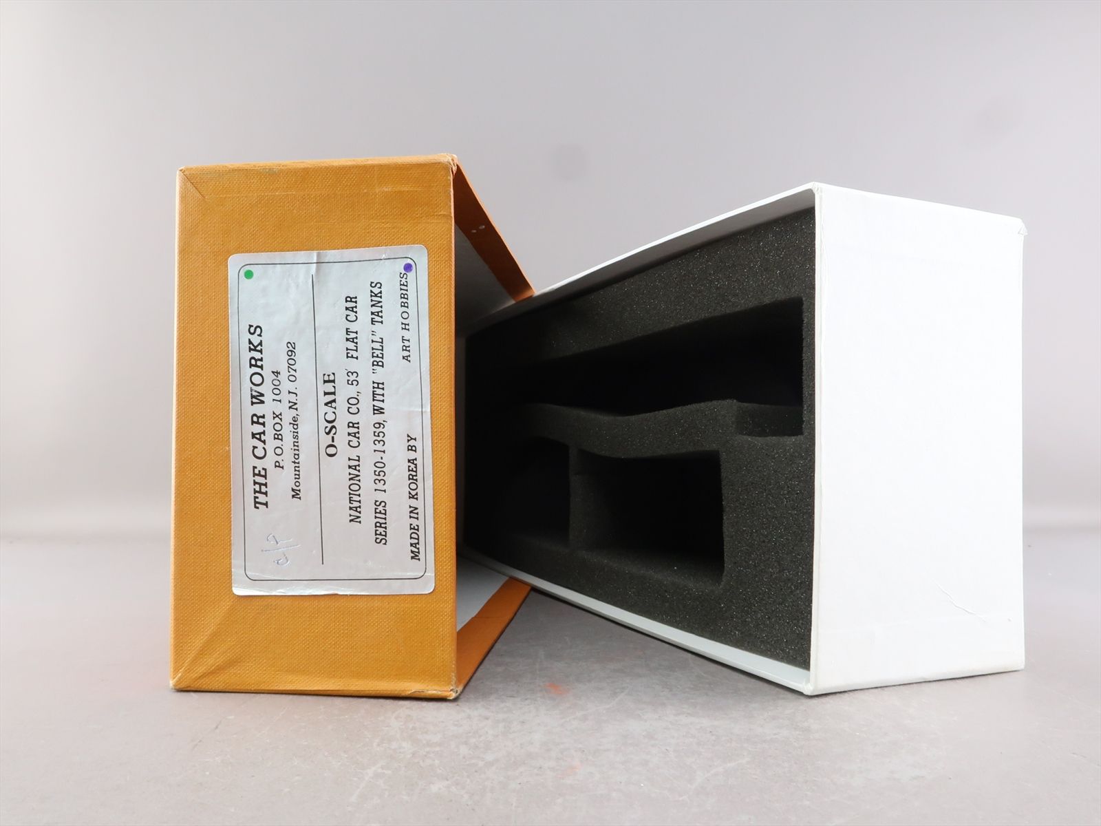 O Brass Model - TCW Car Works NX National Car Co. Borden's 53' Flat Car ...