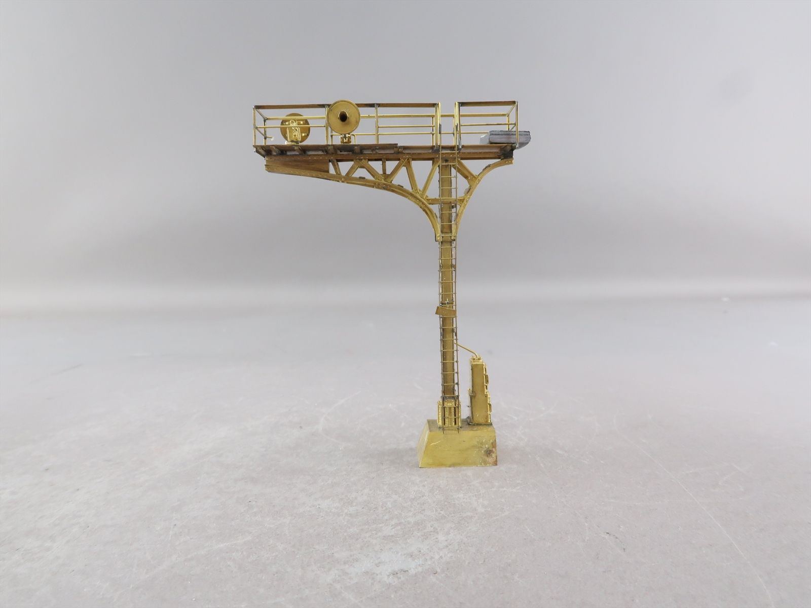 HO Brass Model - OMI 3483 Double Track Cantilever Signal Tower w/ Two ...