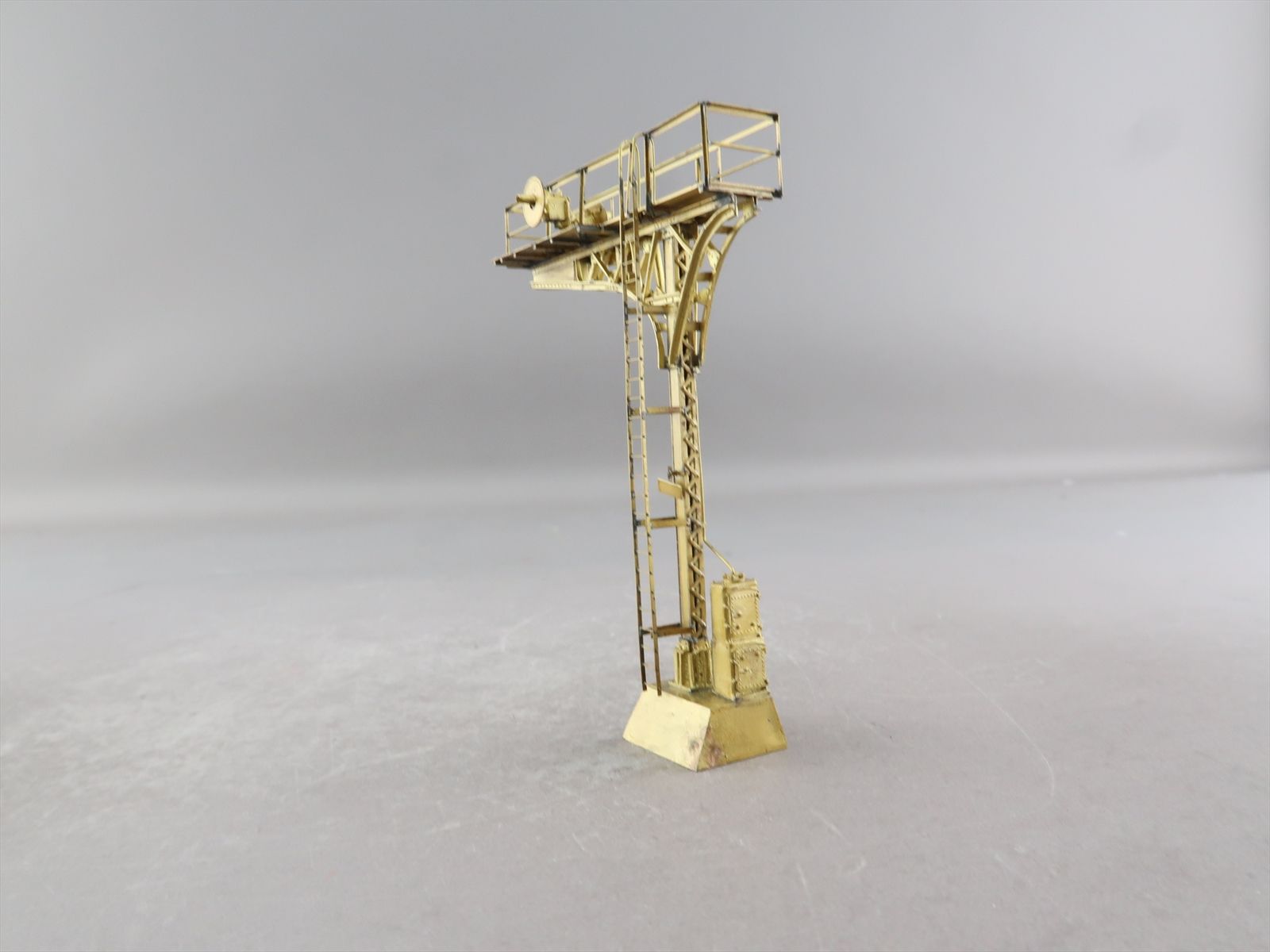 HO Brass Model - OMI 3483 Double Track Cantilever Signal Tower w/ Two ...