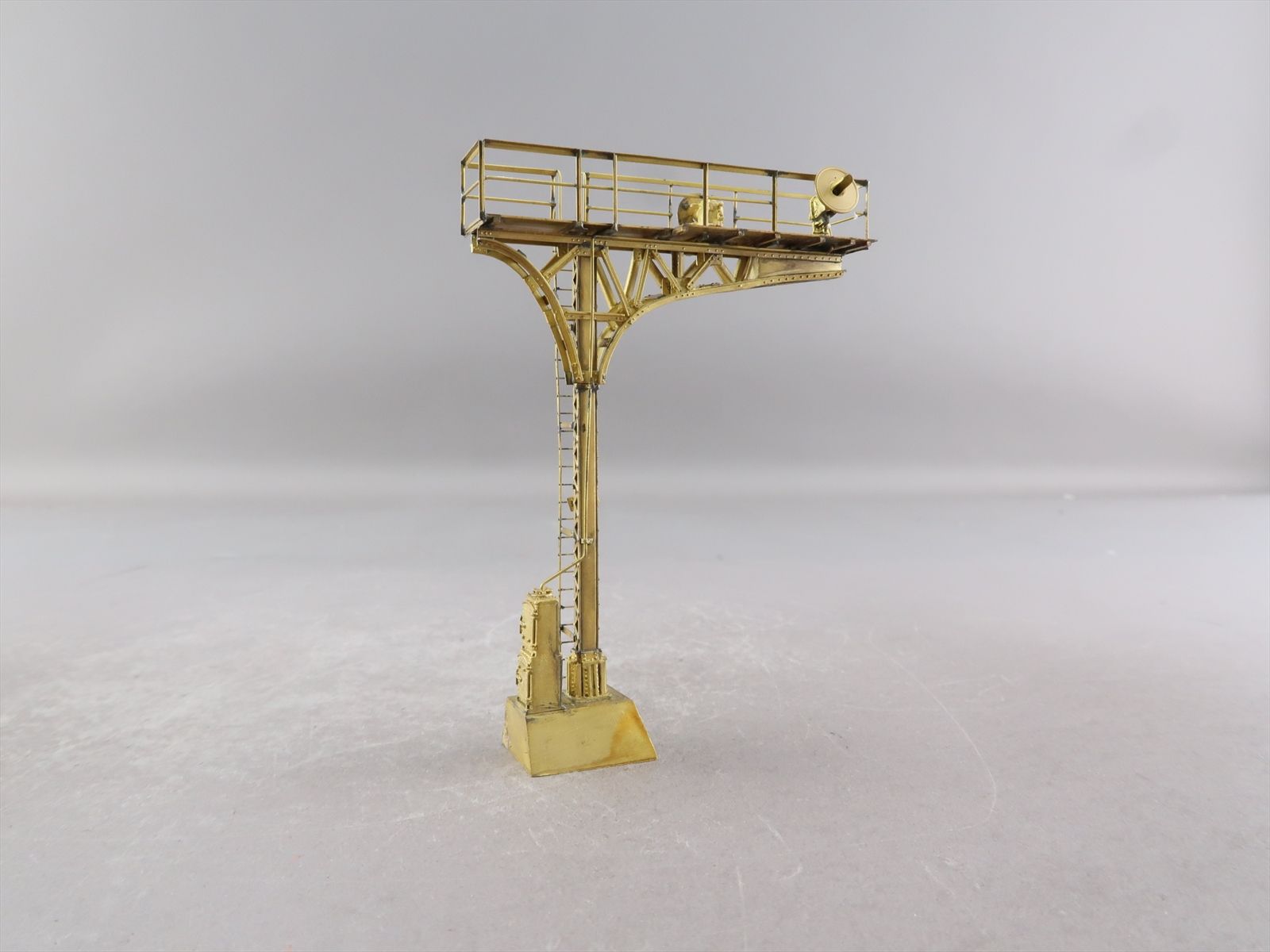 HO Brass Model - OMI 3483 Double Track Cantilever Signal Tower w/ Two ...
