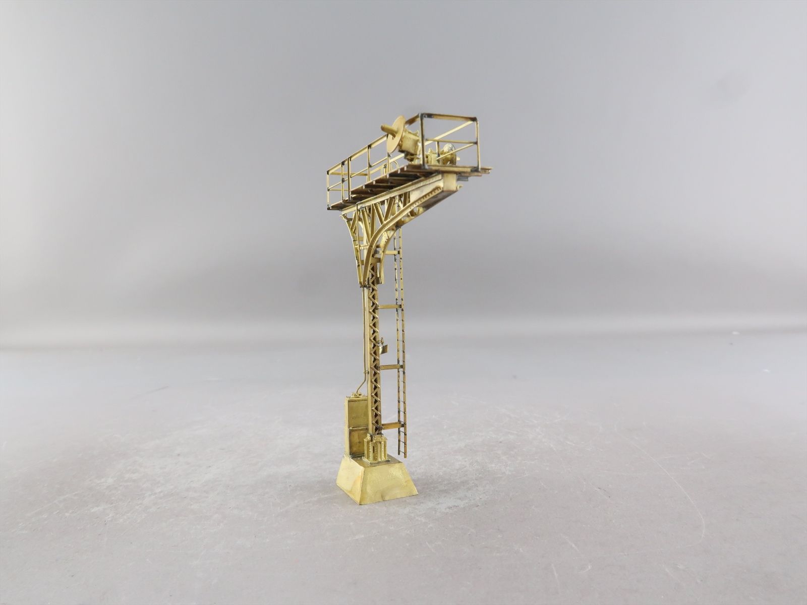 HO Brass Model - OMI 3483 Double Track Cantilever Signal Tower w/ Two ...