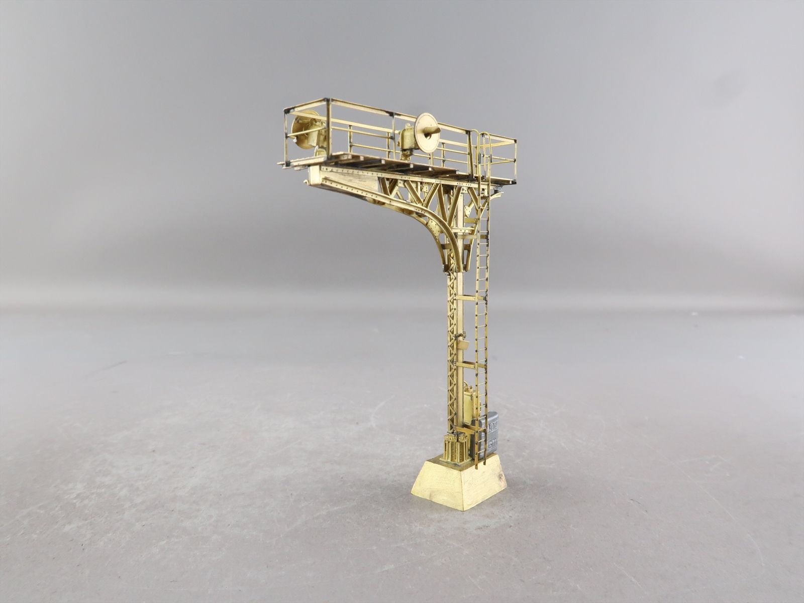 HO Brass Model - OMI 3483 Double Track Cantilever Signal Tower w/ Two ...