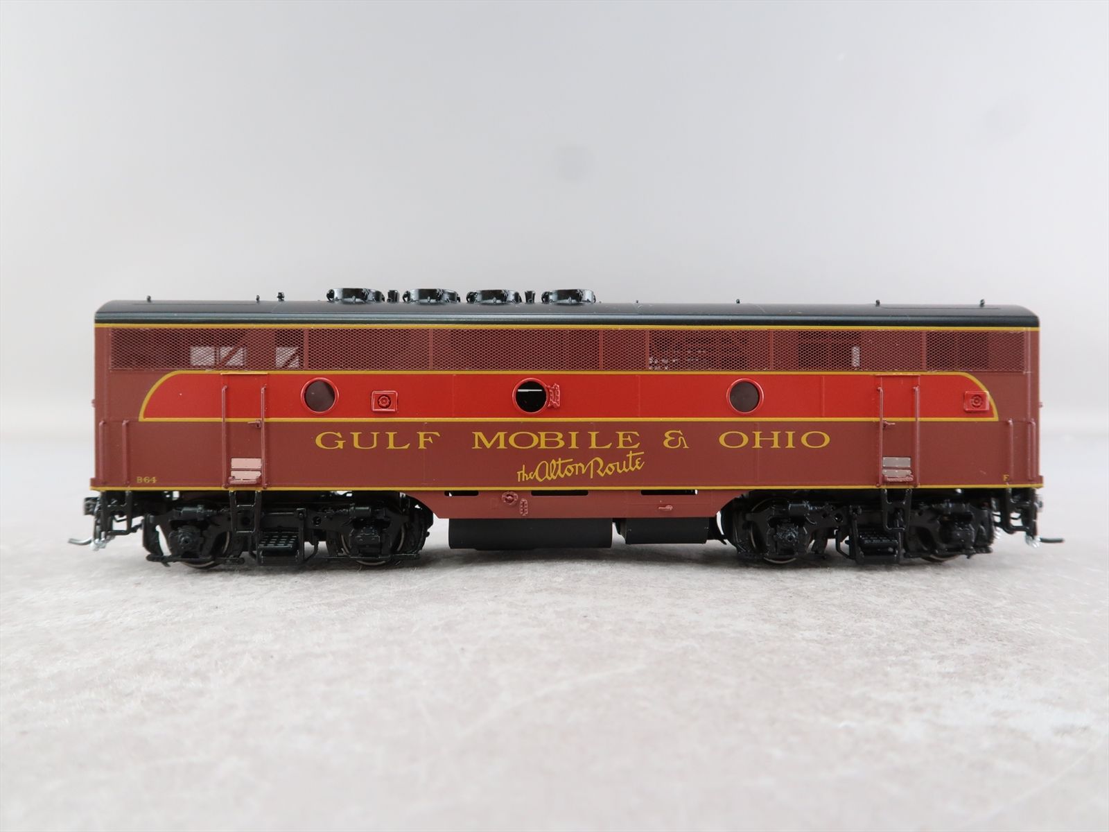 HO Brass Model - DP 2038 GM&O Gulf Mobile & Ohio F3 F3A F3B Alton Route A-B Set ATM Showroom via ...