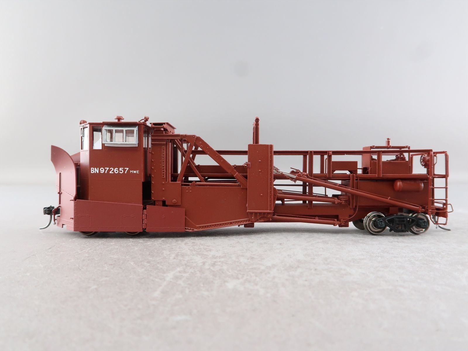 HO Brass Model - OMI 3302.1 BN Burlington Northern Jordan Spreader ...