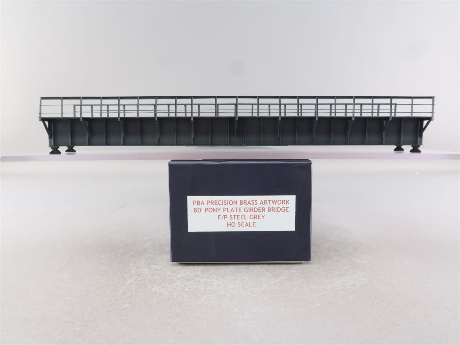HO Brass Model Structure - PBA Precision Brass Artwork 80' Pony Girder ...