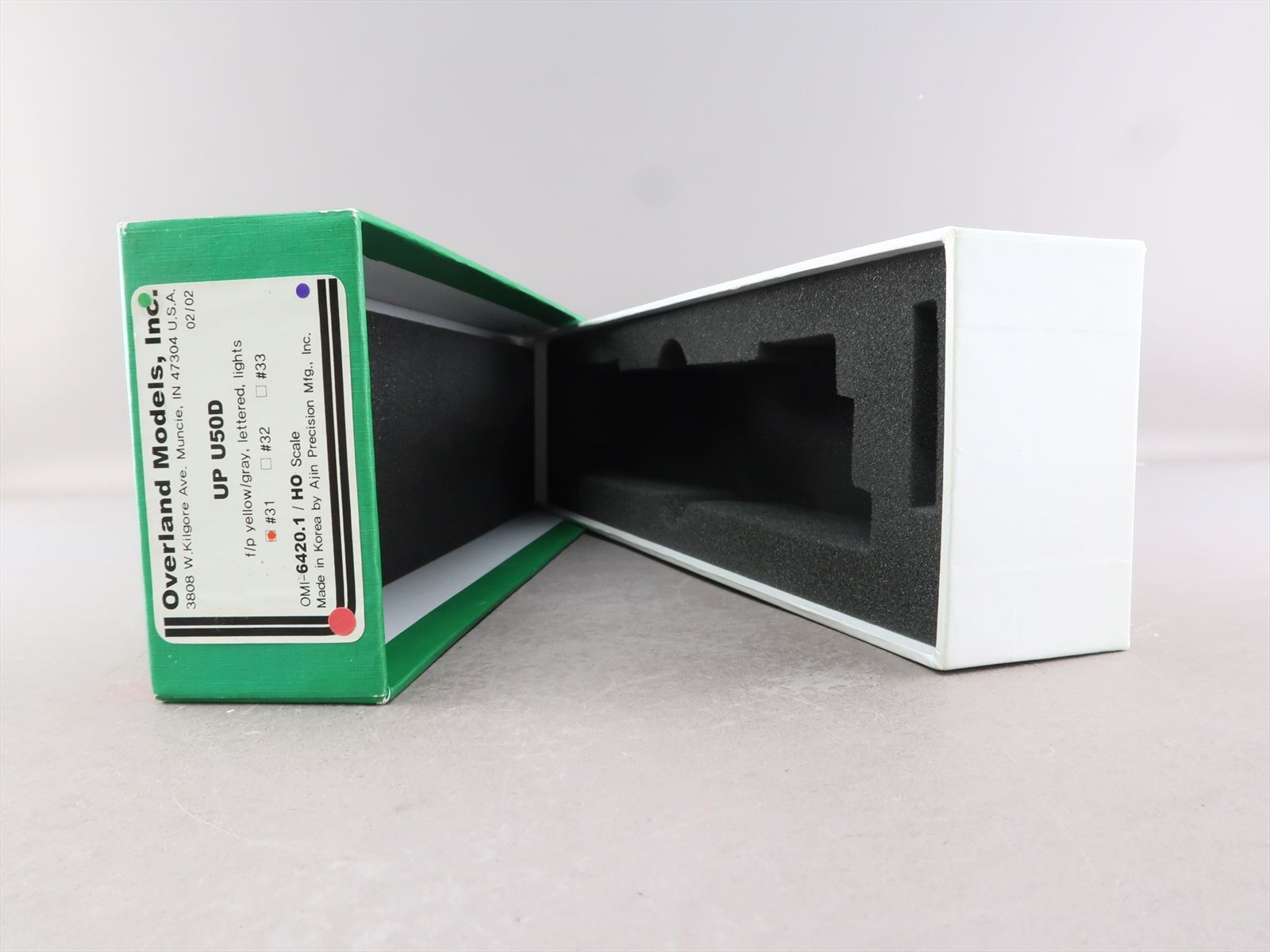 HO Brass Model - OMI 6420.1 UP Union Pacific U50D #31 - F/P - 2002 Run ...