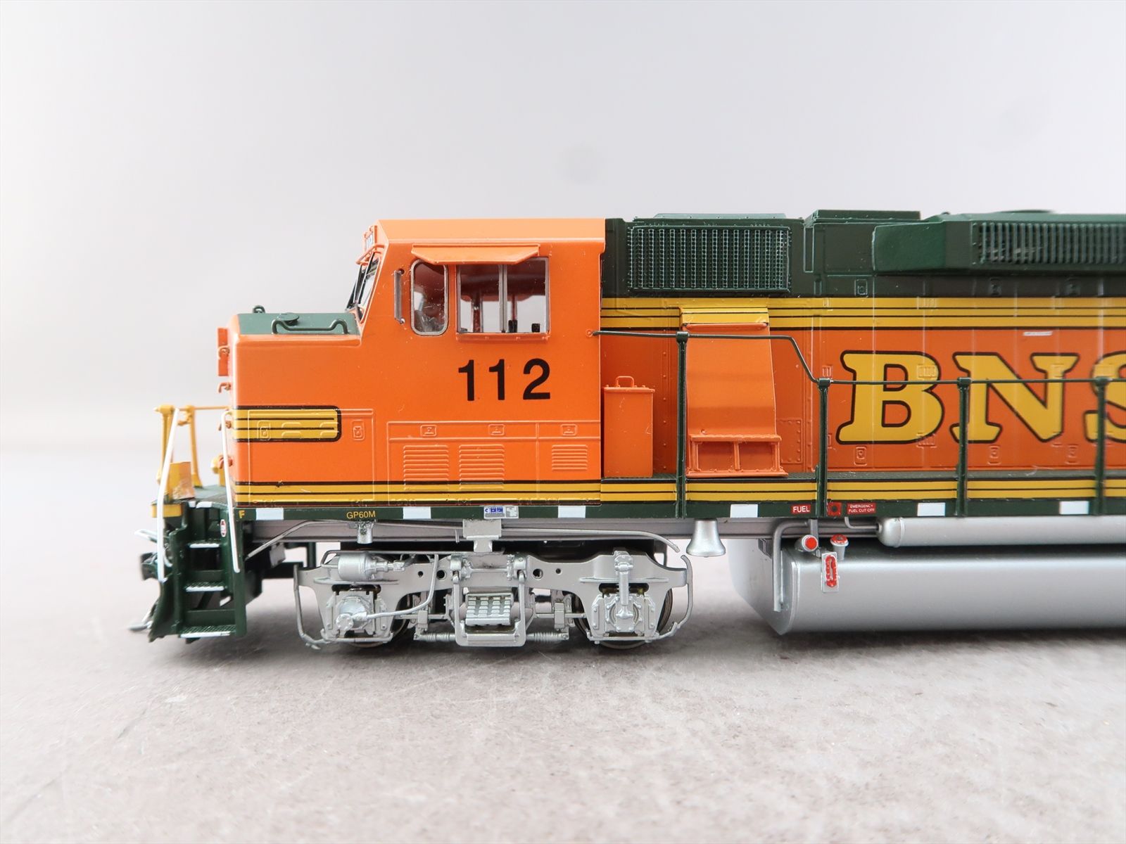 HO Brass Model - OMI 087010036.3 BNSF Burlington Northern Santa Fe GP60M #112 Heritage II Scheme ...