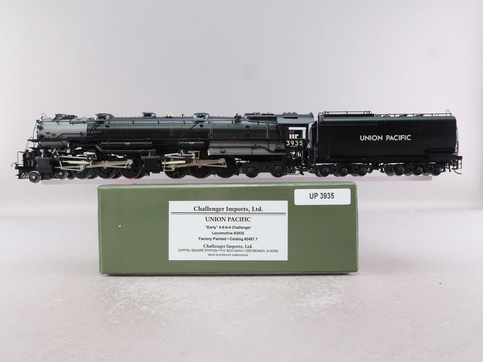 HO Brass Model - CIL 2487.1 UP Union Pacific 4-6-6-4 #3935 - Oil ...