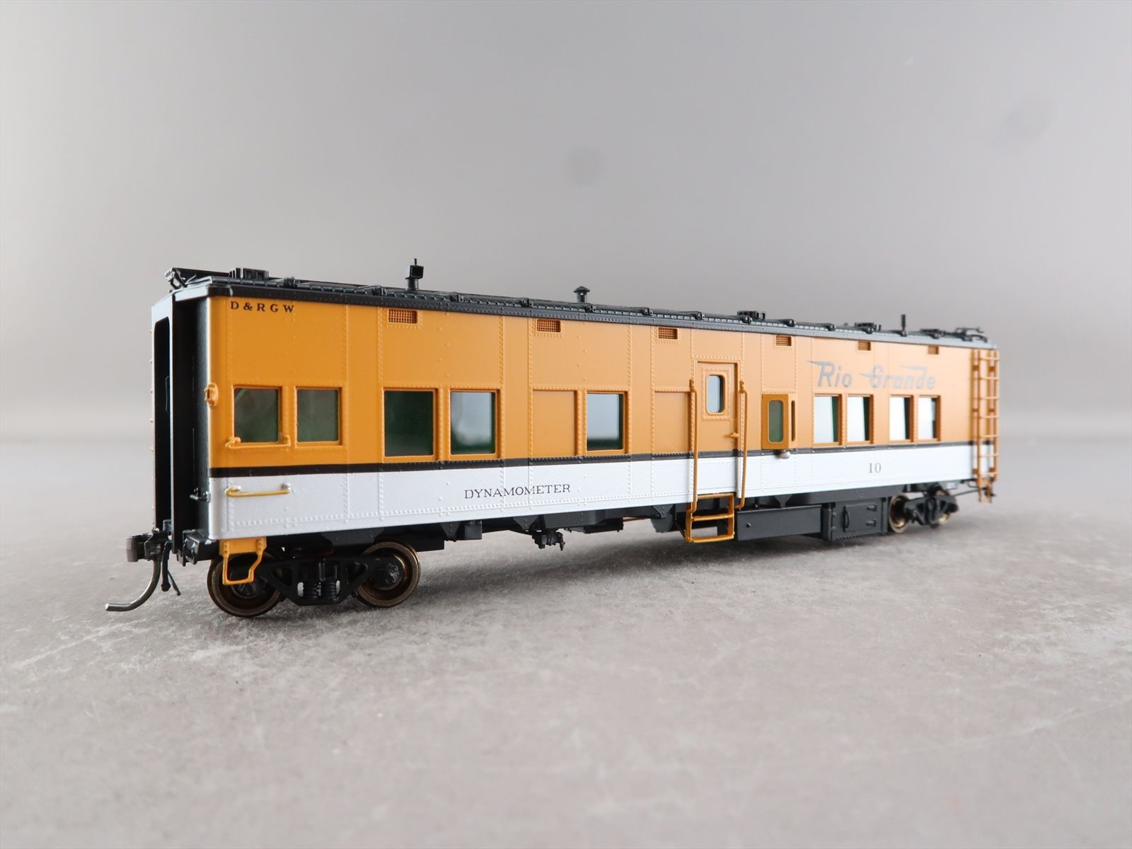 HO Brass Model - DP 5209 D&RGW Rio Grande Dynamometer Car #10 - F/P ...