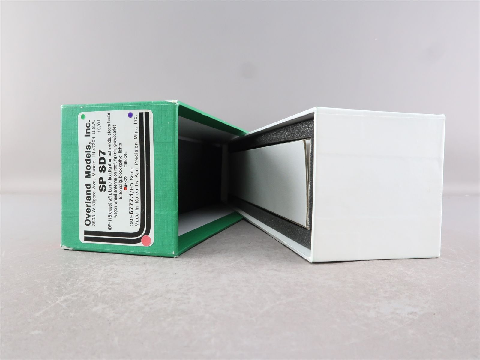 HO Brass Model - OMI 6777.1 SP Southern Pacific SD7 DF-118 Class Barrel ...