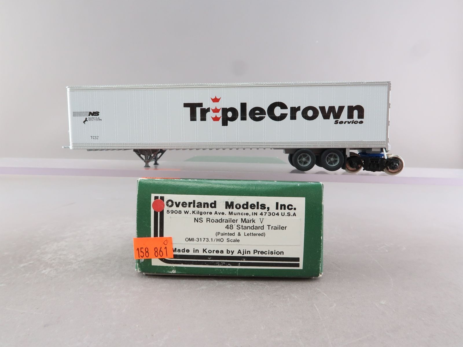 HO Brass Model - OMI 3173.1 NS Norfolk Southern Roadrailer Mark V 48 ...