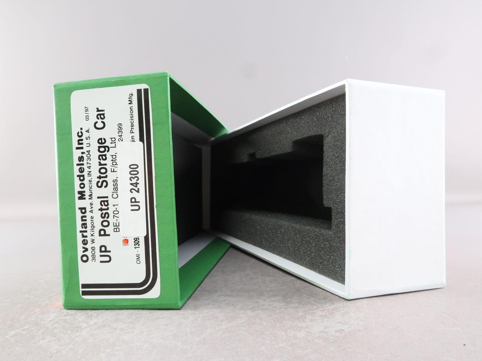 HO Brass Model - OMI 1309.2 UP Union Pacific Postal Storage Car #24300 ...