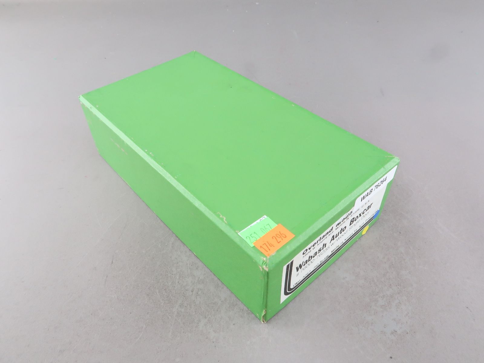 HO Brass Model - OMI 3267 WAB Wabash Auto Boxcar #76264 - Custom - 1992 ...