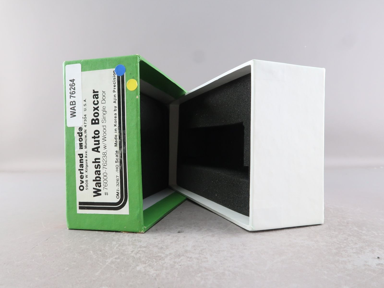 HO Brass Model - OMI 3267 WAB Wabash Auto Boxcar #76264 - Custom - 1992 ...