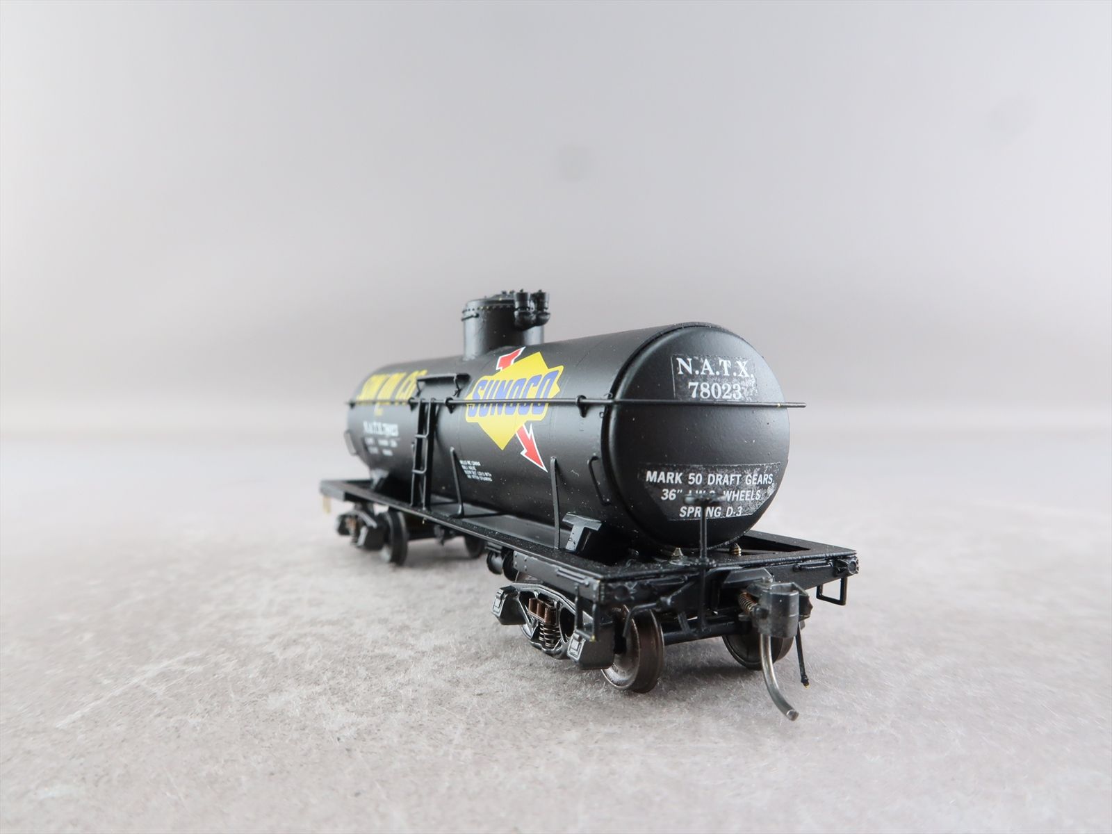 HO Brass Model - Sunset PRR as NATX Sunoco Sun Oil Co. TM8 Tank Car ...
