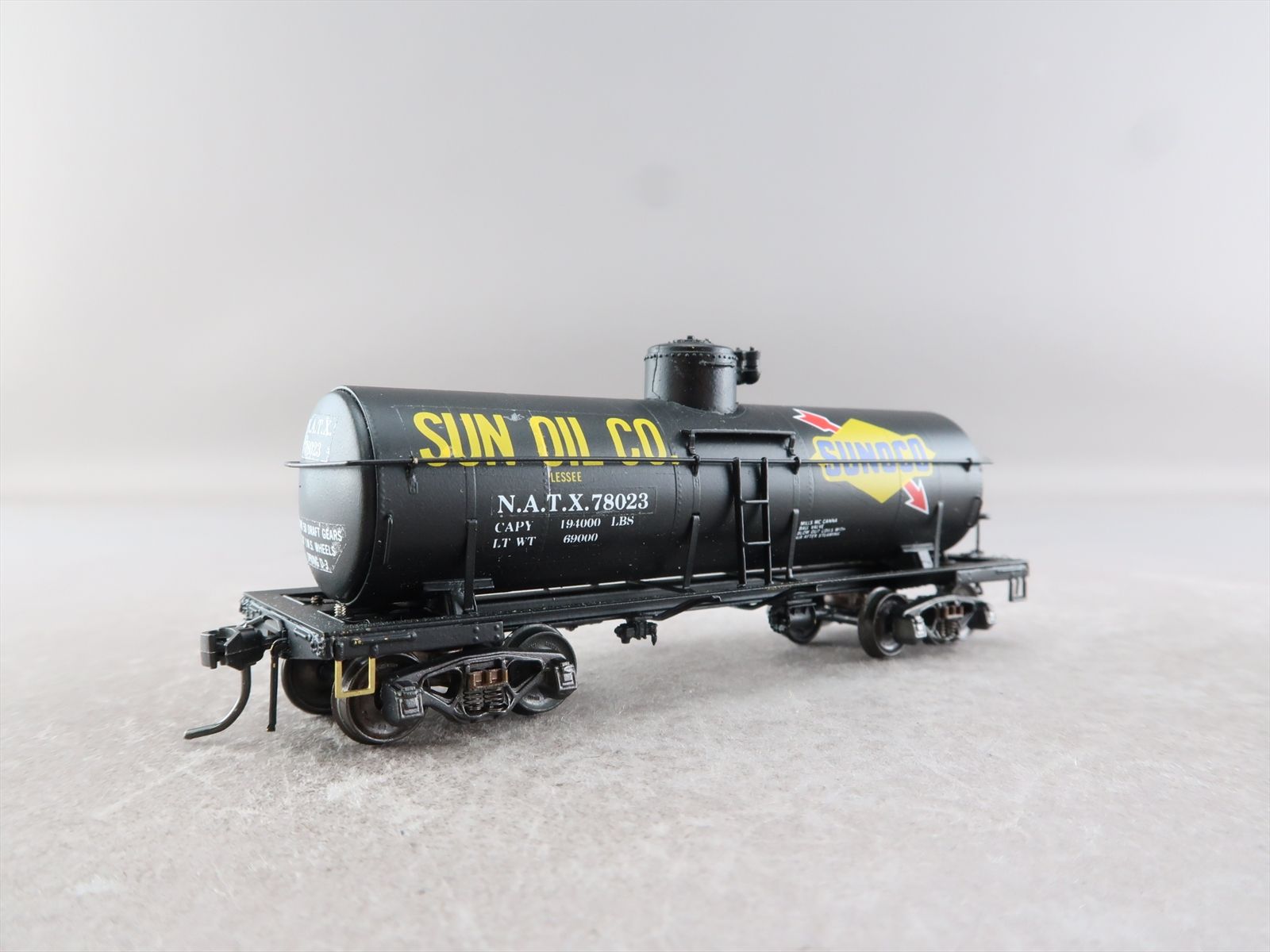 HO Brass Model - Sunset PRR as NATX Sunoco Sun Oil Co. TM8 Tank Car ...