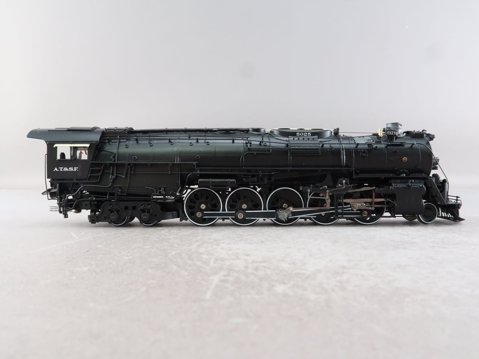 HO Brass Model - Global AT&SF Santa Fe 2-10-4 #5025 - F/P + DCC + Sound - 2007 Run - Sam-Tech