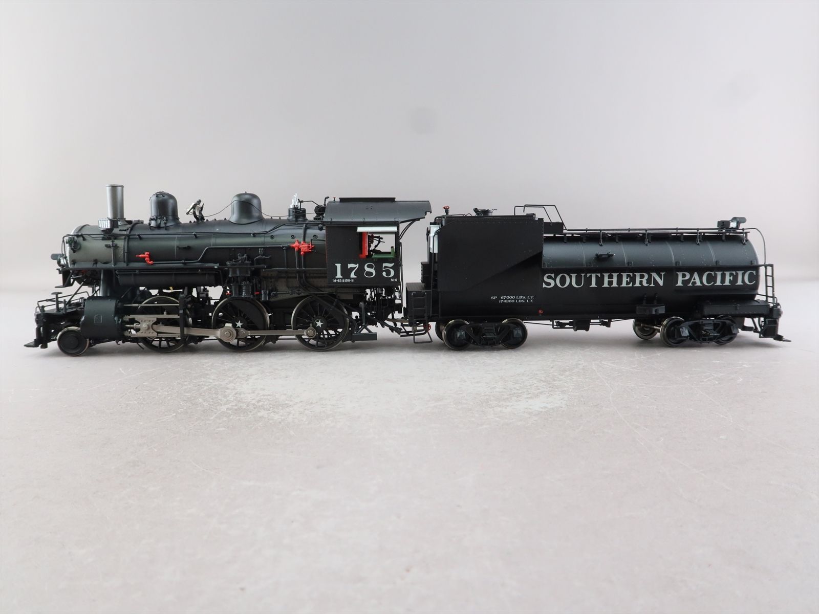O Brass Model - GPM 1785.2 SP Southern Pacific M-6 2-6-0 #1785 - F/P ...