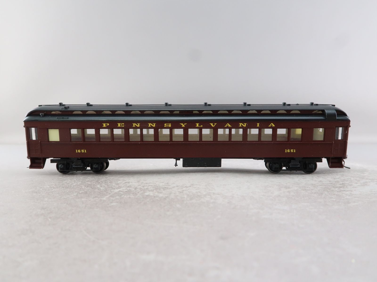 HO Brass Model - Railworks R-143 PRR Pennsylvania P-58 Steel Coach ...