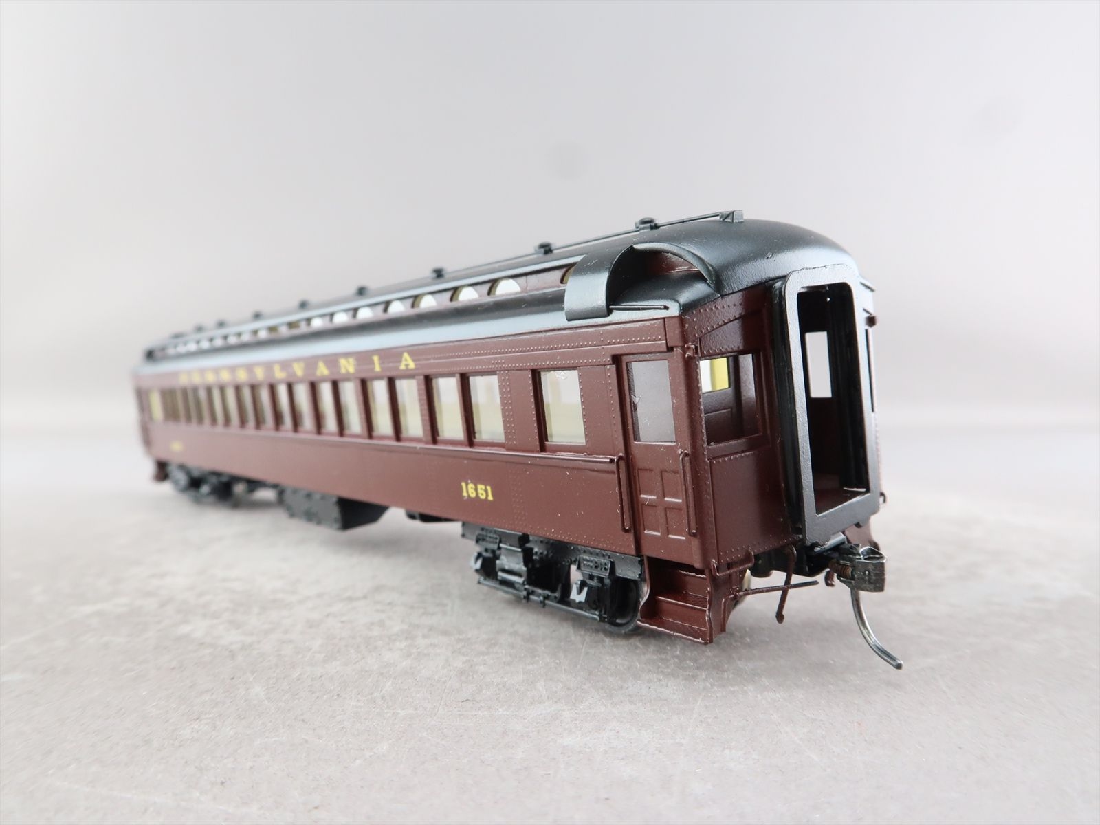 HO Brass Model - Railworks R-143 PRR Pennsylvania P-58 Steel Coach ...
