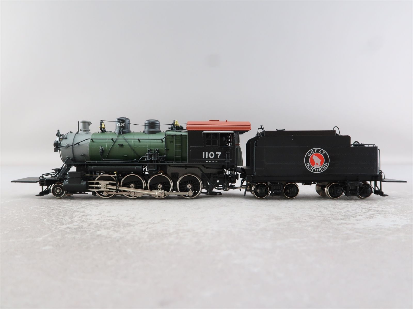 HO Brass Model - W&R GN Great Northern 2-8-0 F-5 #1107 Glacier Park - F ...