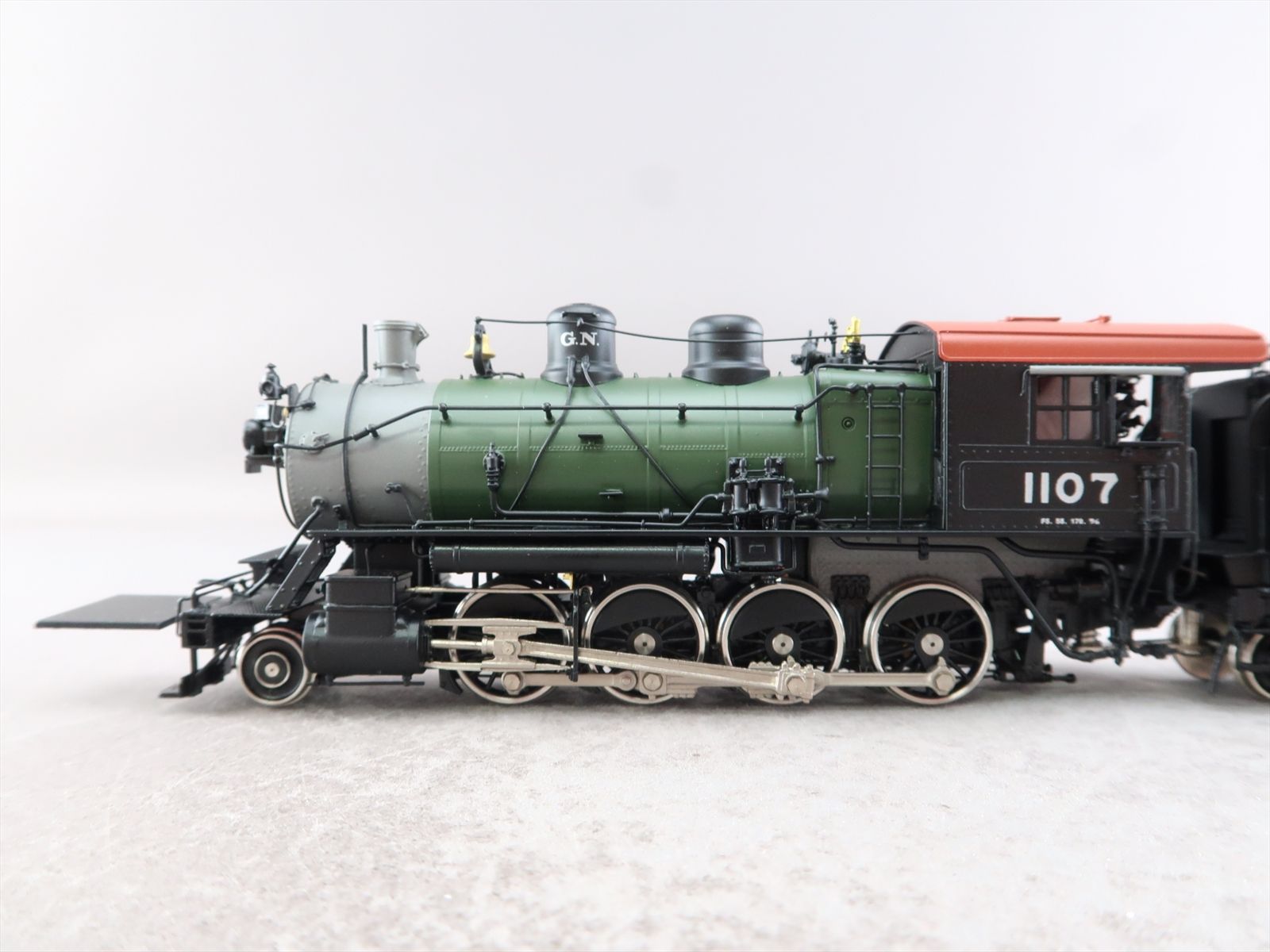 HO Brass Model - W&R GN Great Northern 2-8-0 F-5 #1107 Glacier Park - F ...