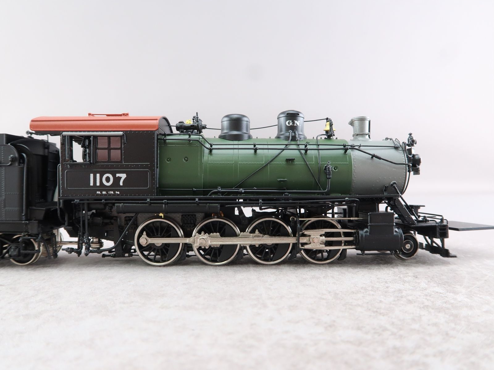 HO Brass Model - W&R GN Great Northern 2-8-0 F-5 #1107 Glacier Park - F ...