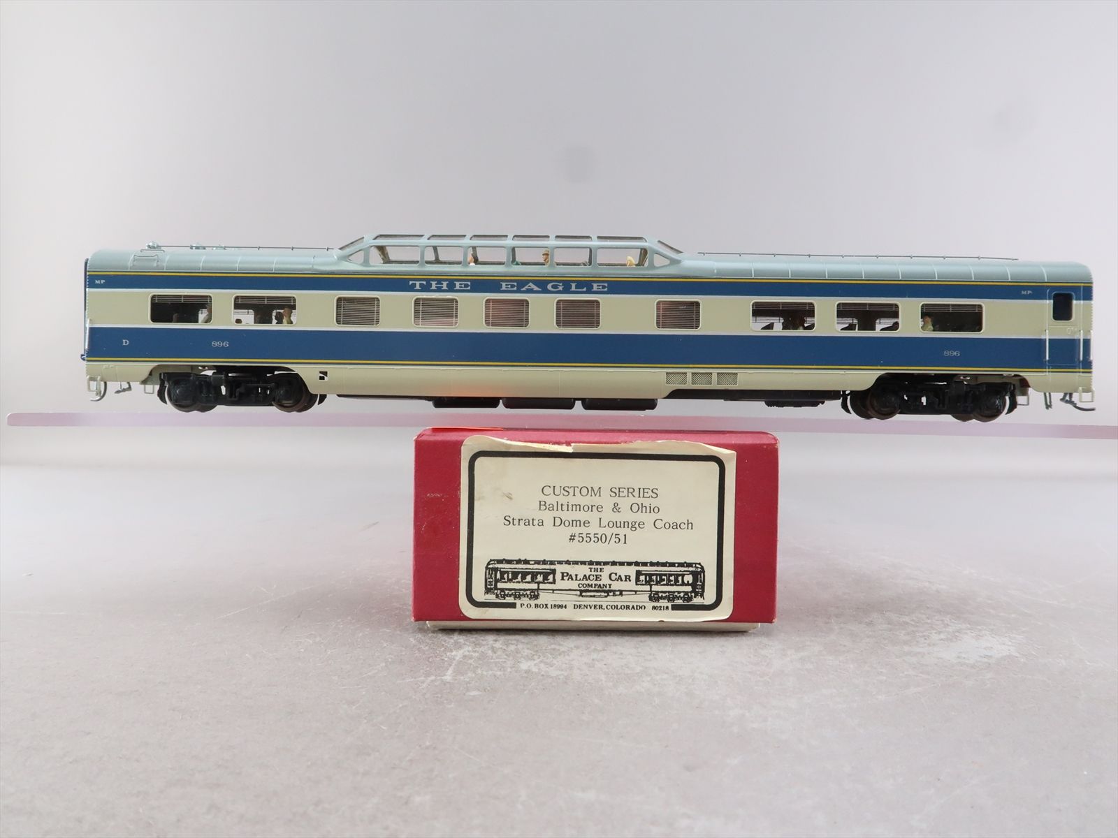 HO Brass Model - Palace Custom Series B&O as MP MoPac Missouri Pacific ...
