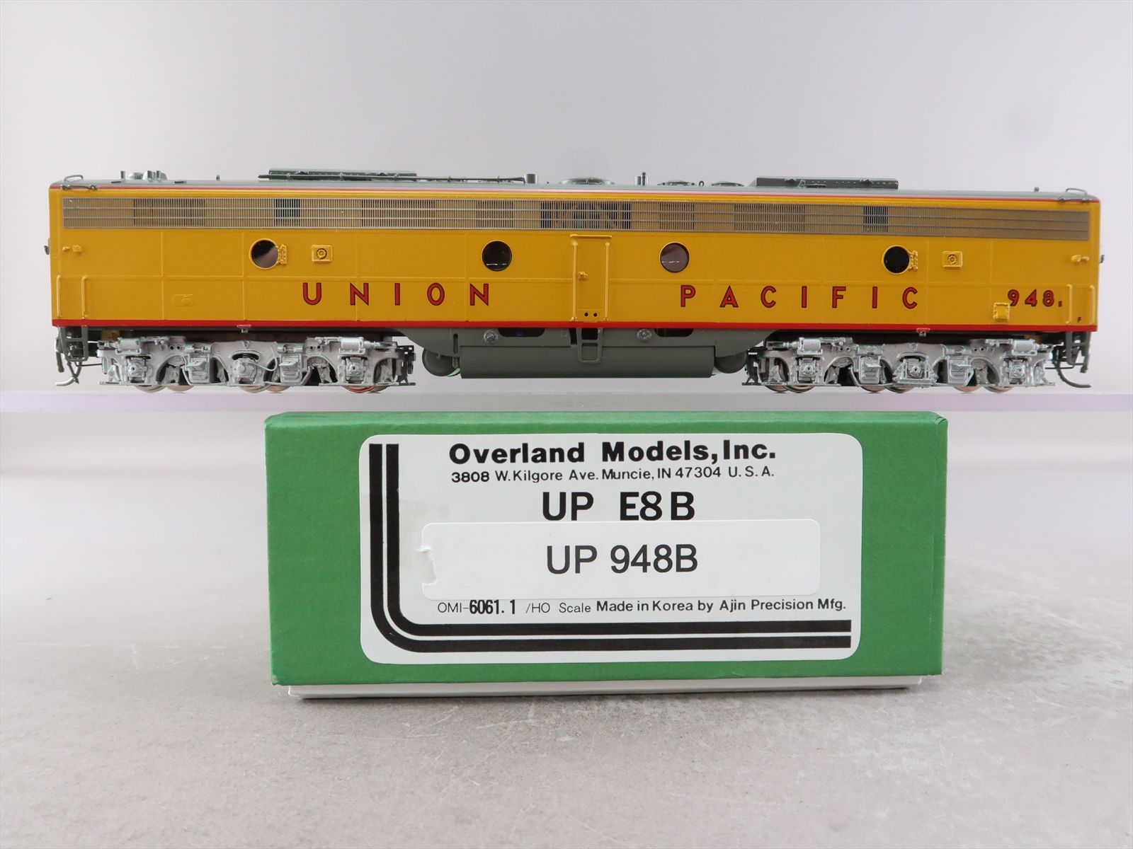 HO Brass Model - OMI 6061.1 UP Union Pacific E8 E8B #948B - F/P - 1995 ...